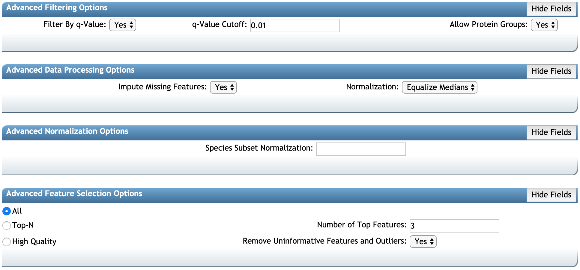 Step2 - MSstats Workflow - MassIVE Documentation