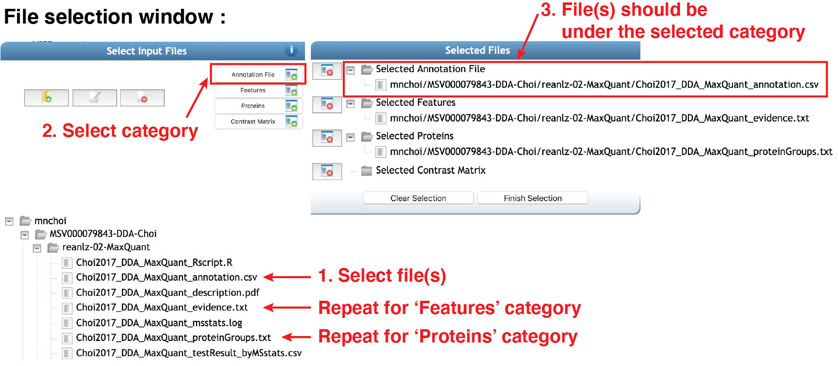 Step2 - MSstats Workflow - MassIVE Documentation